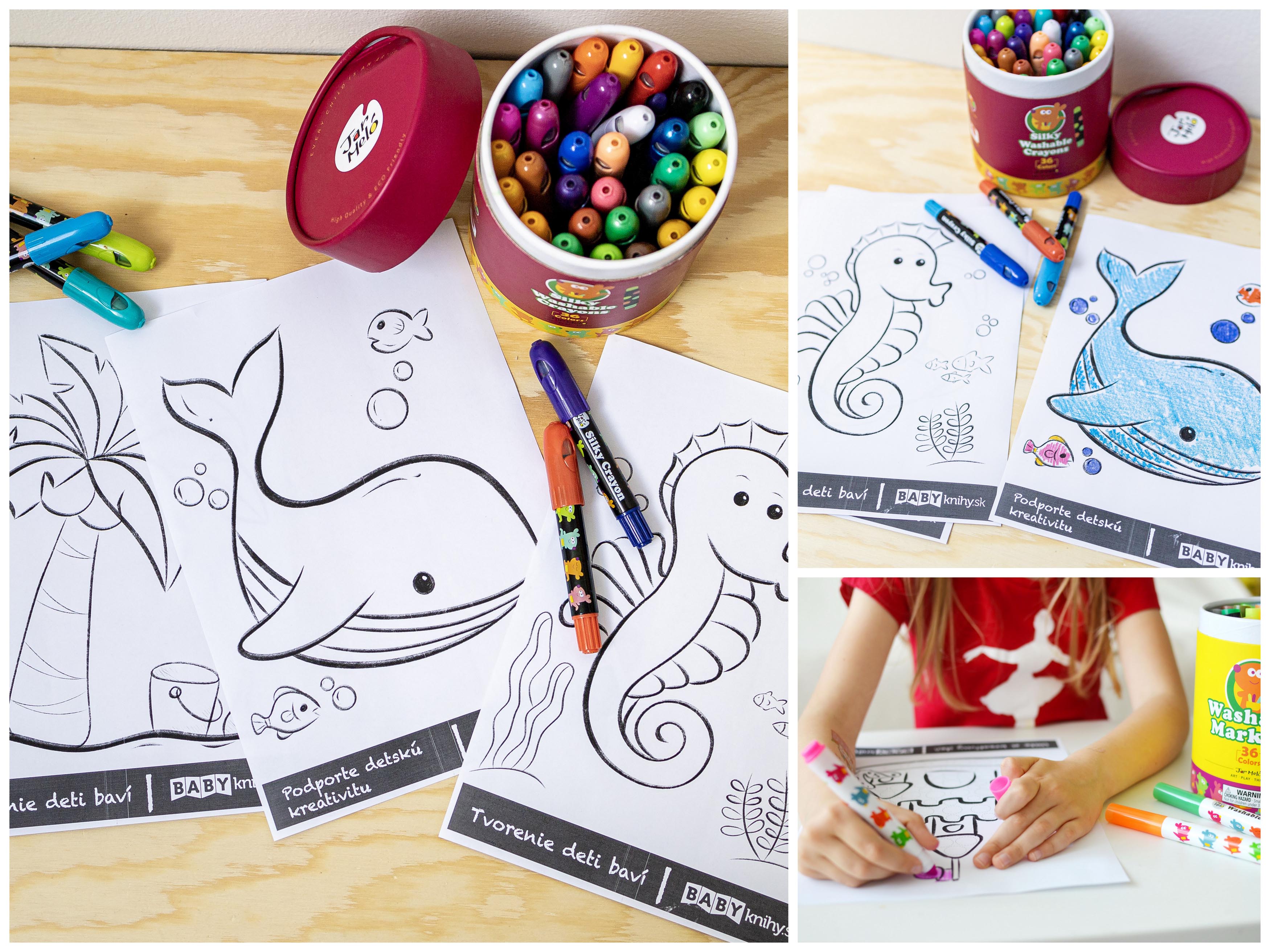 Stiahnite si: Letné omaľovánky | BABYknihy